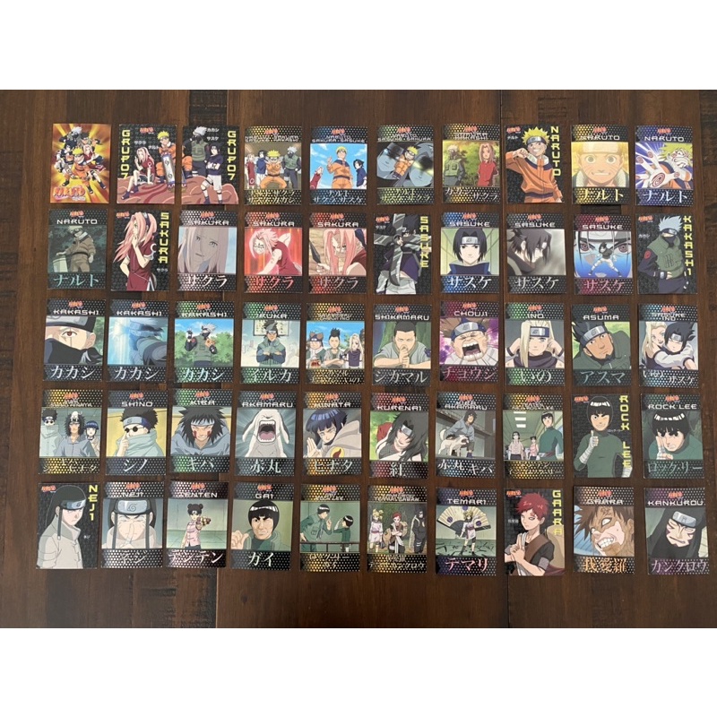 Coleção Cards Naruto Ninja Ranks | Shopee Brasil