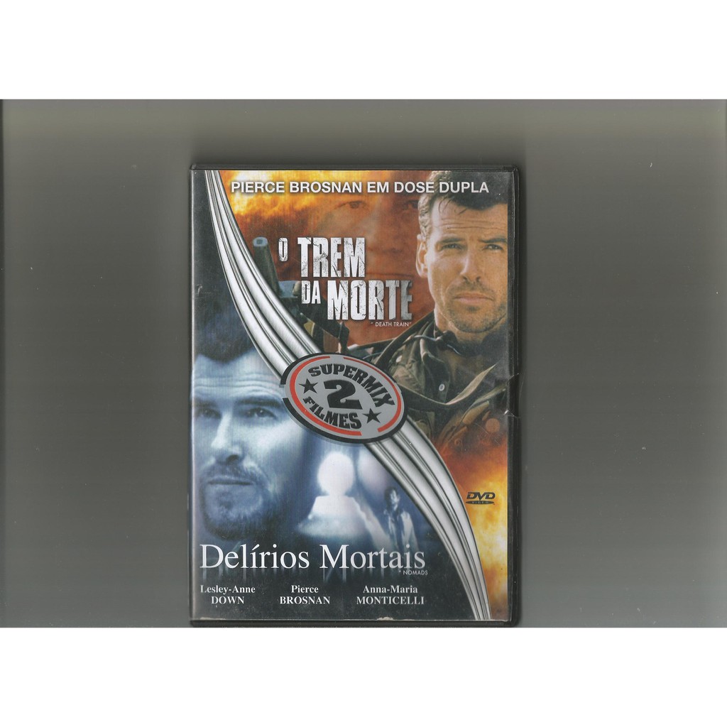 DVD * O TREM DA MORTE + DELÍRIOS MORTAIS * PIERCE BROSNAN - IMPECÁVEL | Shopee Brasil