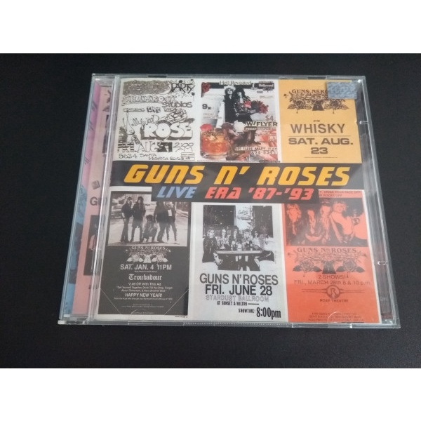 CD Guns And Roses Live Era 87-93 (Usado) | Shopee Brasil