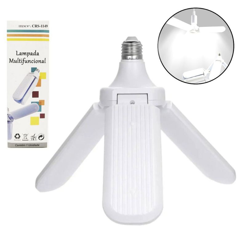Lampada Multifuncional Tipo Petala De Led 45w 6500k Branca Fria Bivolt ...