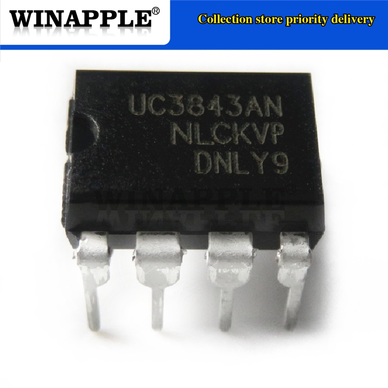 10 PCS UC3843 DIP8UC3843AL UC3843B UC3843BN UC3843AN KA3843 3843 DIP8 Em Estoque | Shopee Brasil