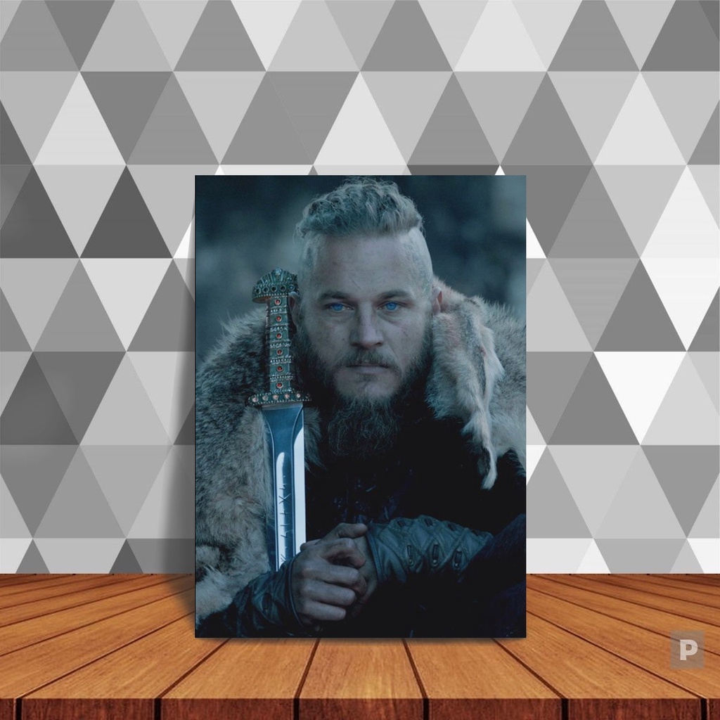 POSTER VIKINGS RAGNAR | Shopee Brasil