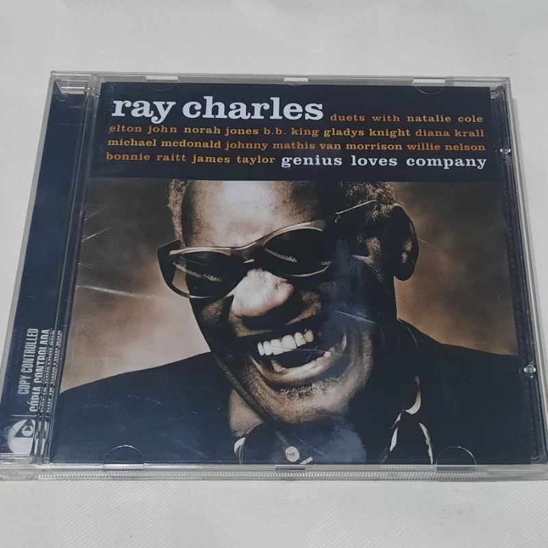 Cd Ray Charles Gênios Loves Company | Shopee Brasil