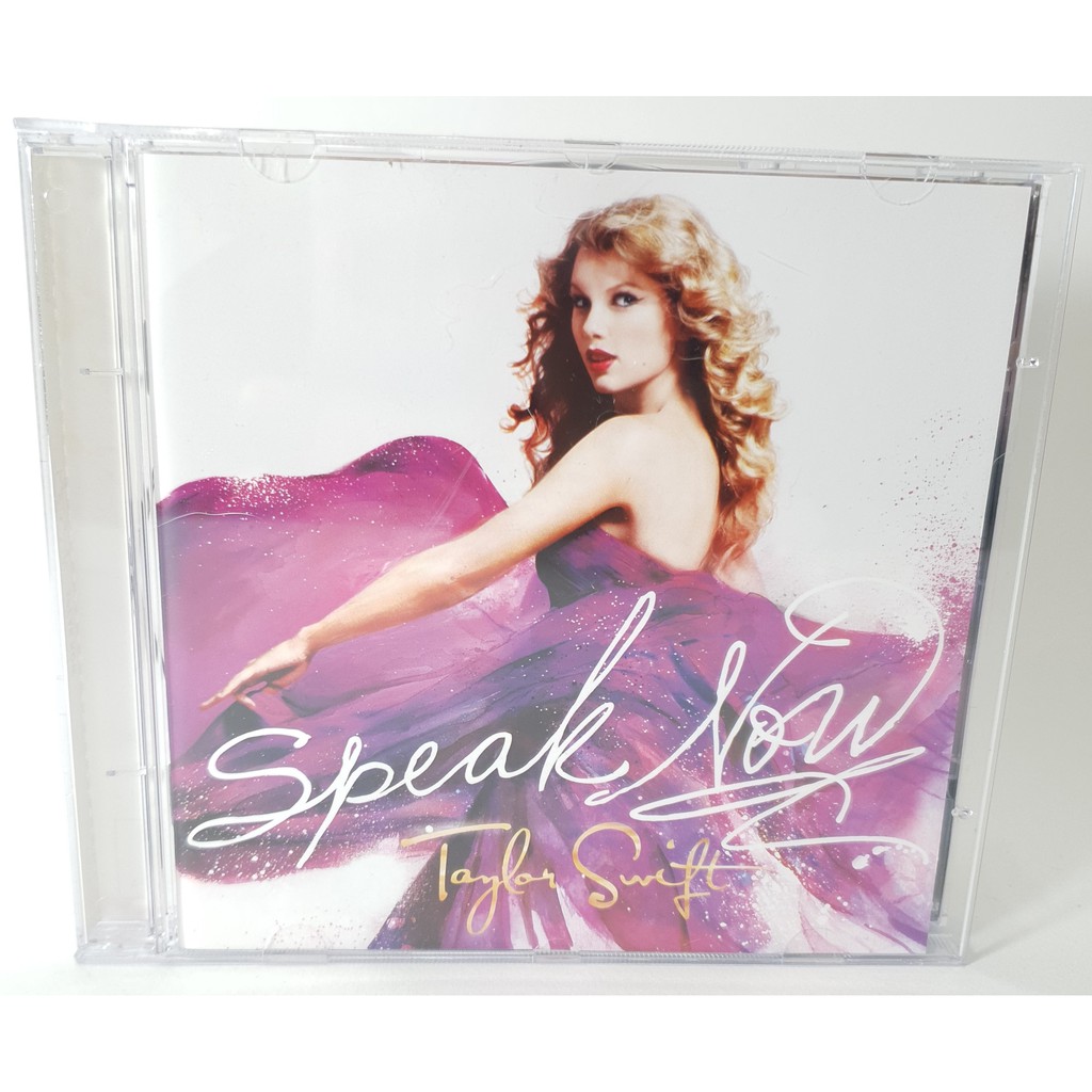 CD Taylor Swift - Speak Now - IMPORTADO | Shopee Brasil