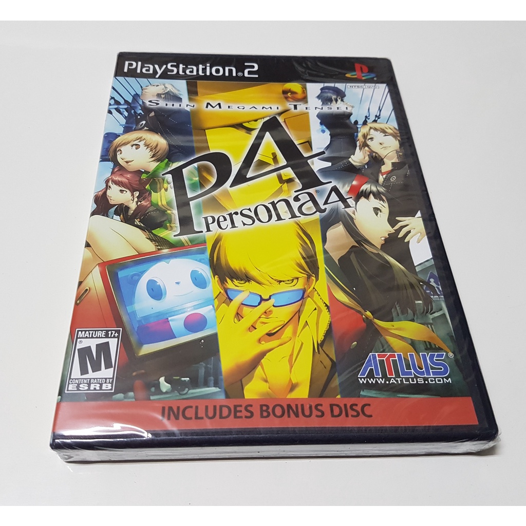 Persona 4 PS2 original lacrado | Shopee Brasil