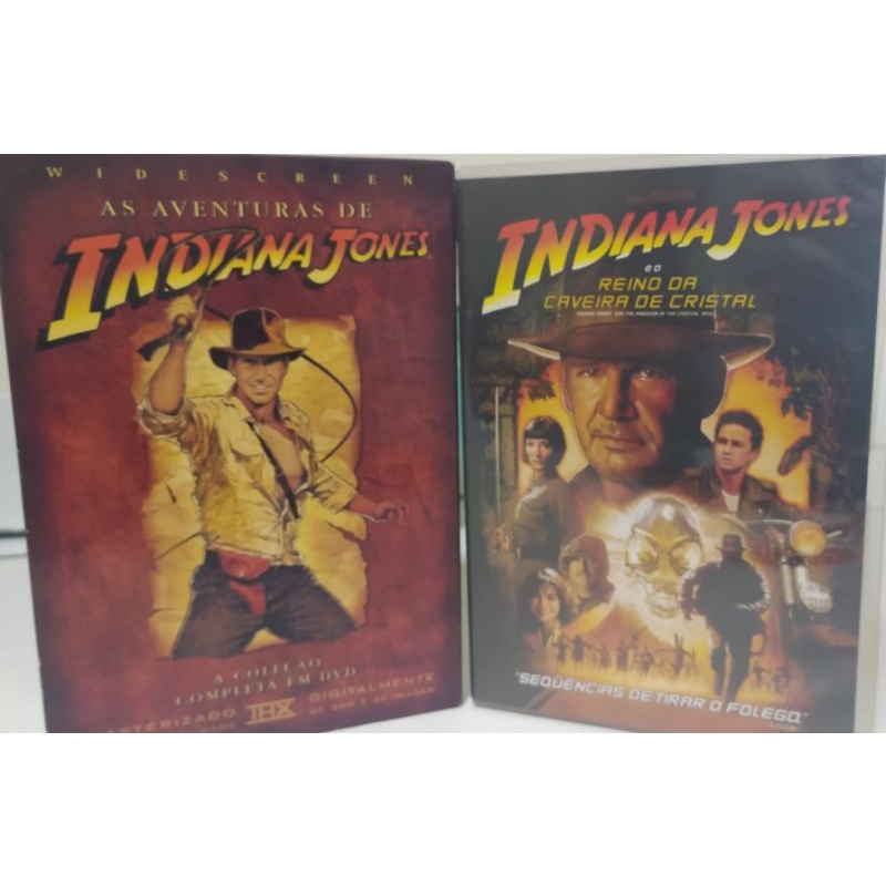 Coleção Indiana Jones Box DVD | Shopee Brasil