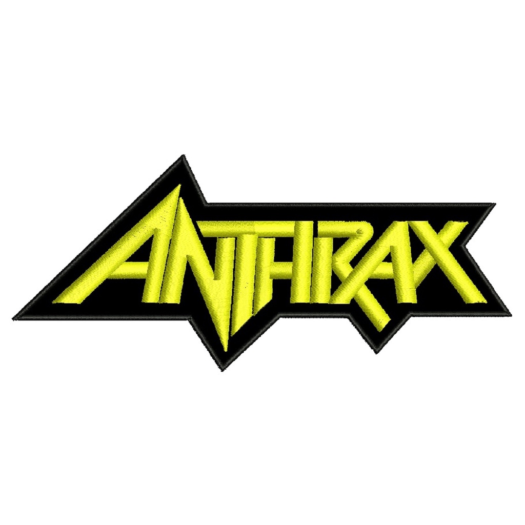 Patch Bordado Banda Anthrax Logo (Rock, Metal). | Shopee Brasil