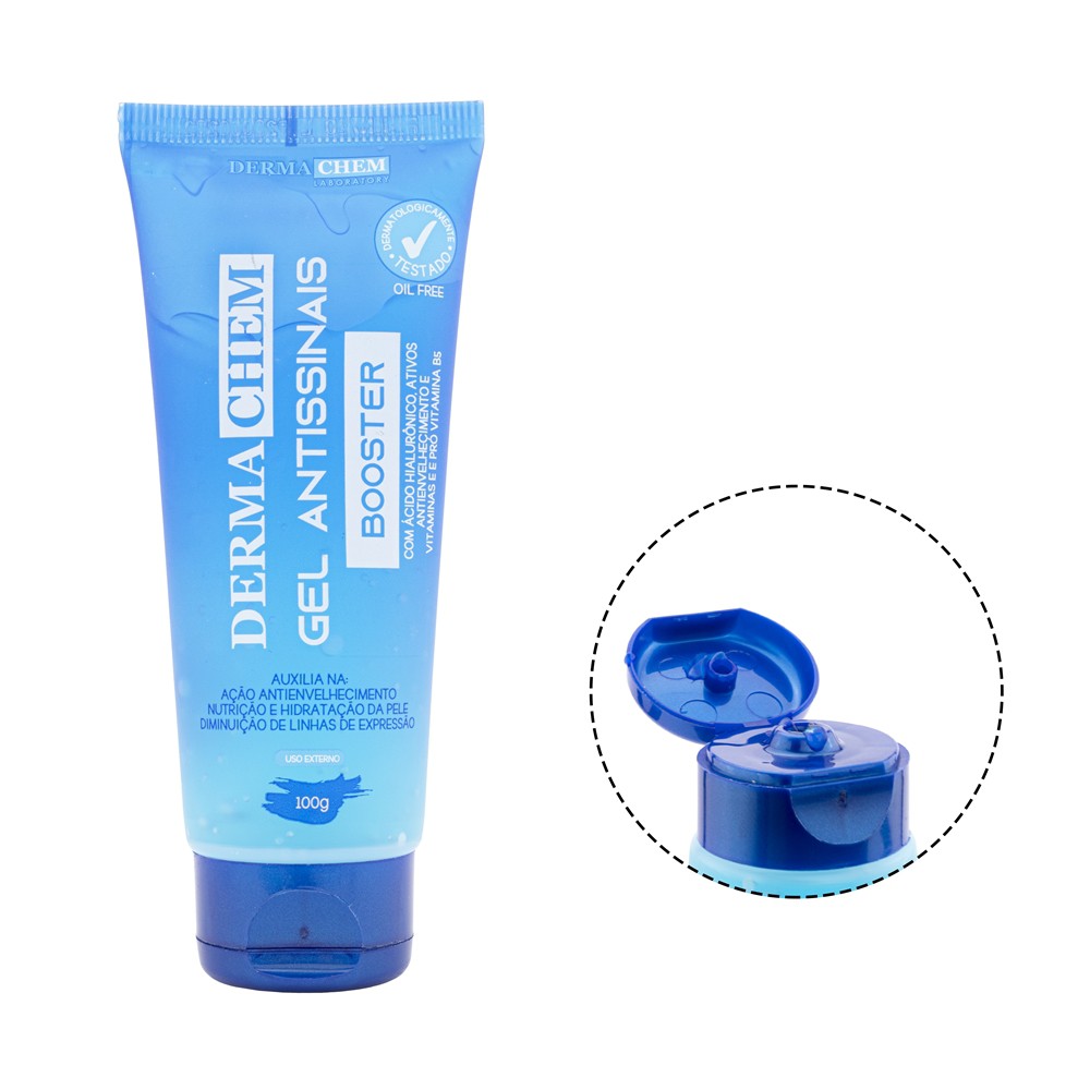 Dermachem gel facial antissinais booster 100g | Shopee Brasil