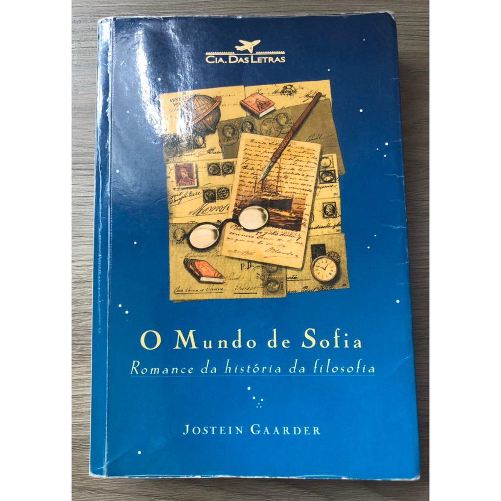 LIVRO O MUNDO DE SOFIA - ROMANCE DA HISTÓRIA DA FILOSOFIA | Shopee Brasil