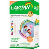LAVITAN KIDS - 60 COMPRIMIDOS MASTIGÁVEIS | Shopee Brasil
