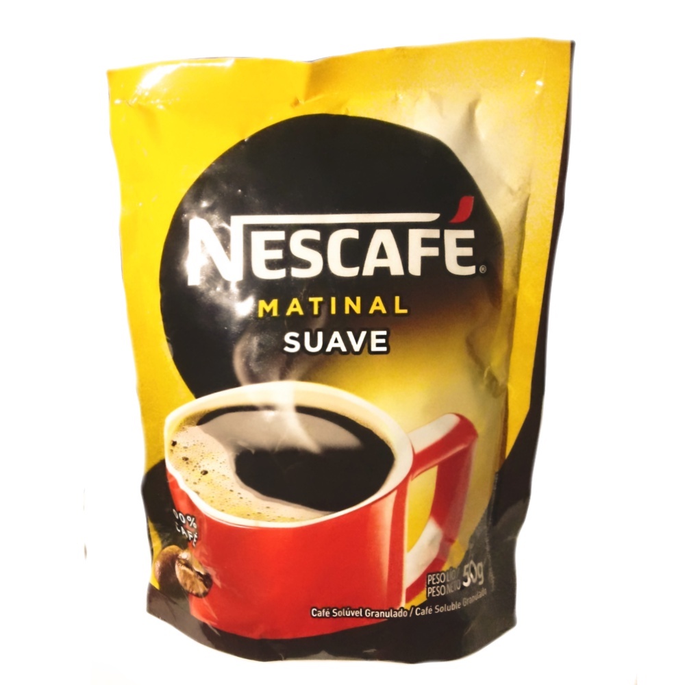 Café Solúvel Nescafé Suave Sachê 50g Original | Shopee Brasil