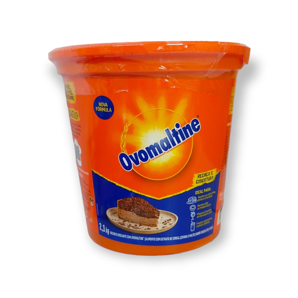Creme Crocante Ovomaltine 2,1kg un | Shopee Brasil