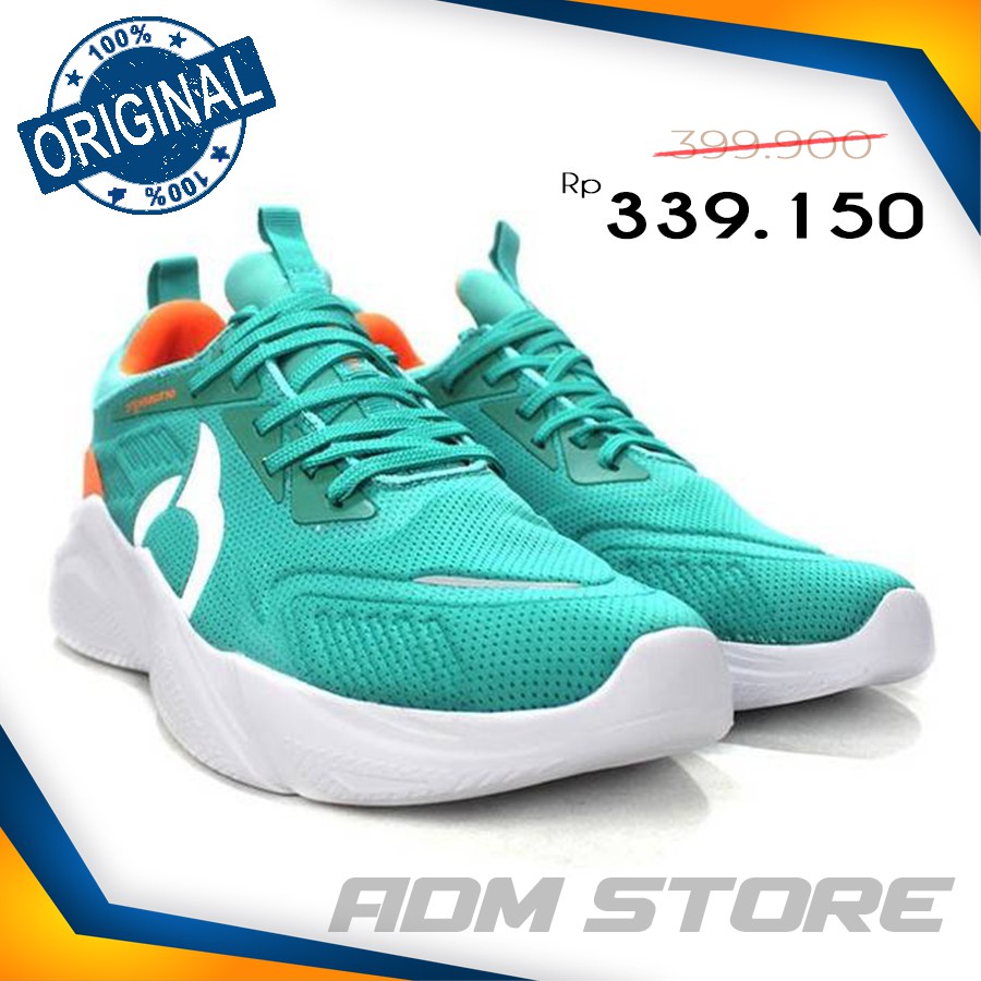 100 % Tênis Lora Green/Ortrange/White Originais | Shopee Brasil