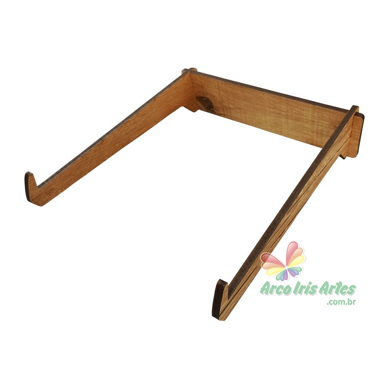 Suporte para Notebook MDF Amadeirado | Shopee Brasil