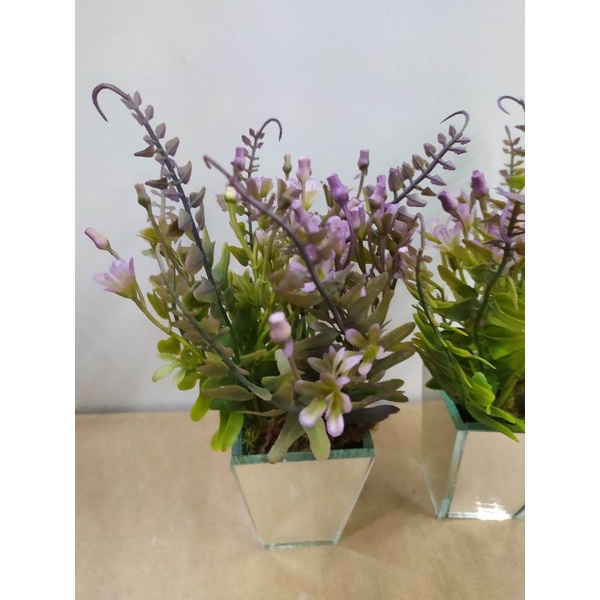 Mini Arranjo Flores Artificiais Completo | Shopee Brasil
