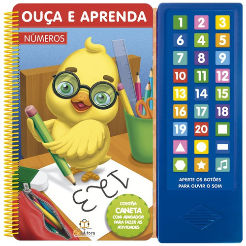 Livro Ouca E Aprenda Numeros - Livro Sonoro Com Escreva E Ap | Shopee ... Livro Ouca E Aprenda Numeros - Livro Sonoro Com Escreva E Ap | Shopee ...