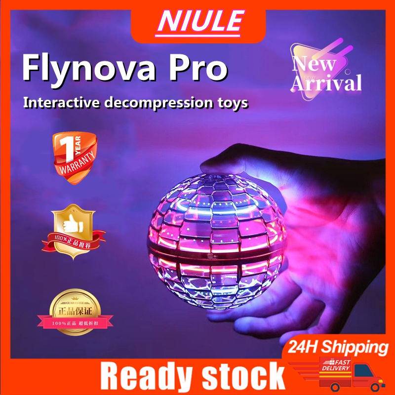 Flynova Pro Murah Dynamic RGB Lights Fidget Toy Resistência ao impacto Bola giratória voadora ...