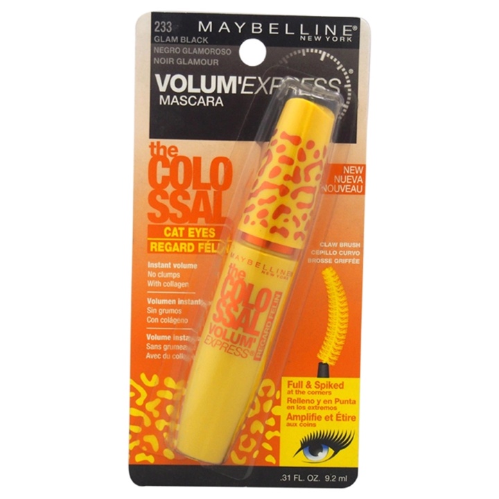 The Colossal VolumExpress Cat Eyes Mascara de cilios Maybelline Rímel ...