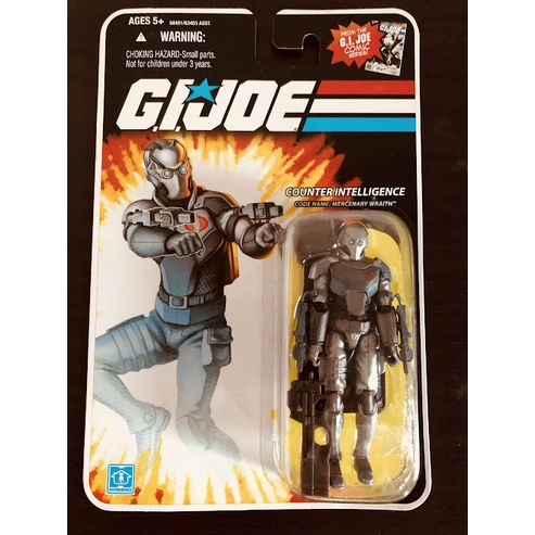 Gi Joe 25th Cobra Mercenary Wrait - Counter Inteligence Completo Na ...
