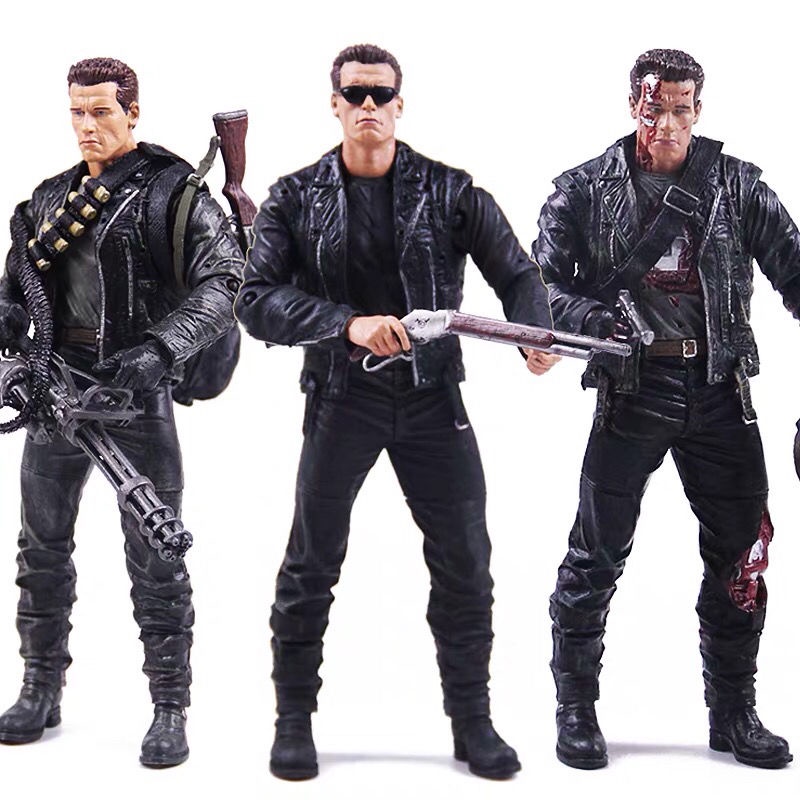 NECA Terminator film o mesmo modelo de simulação de figura de boneca ...