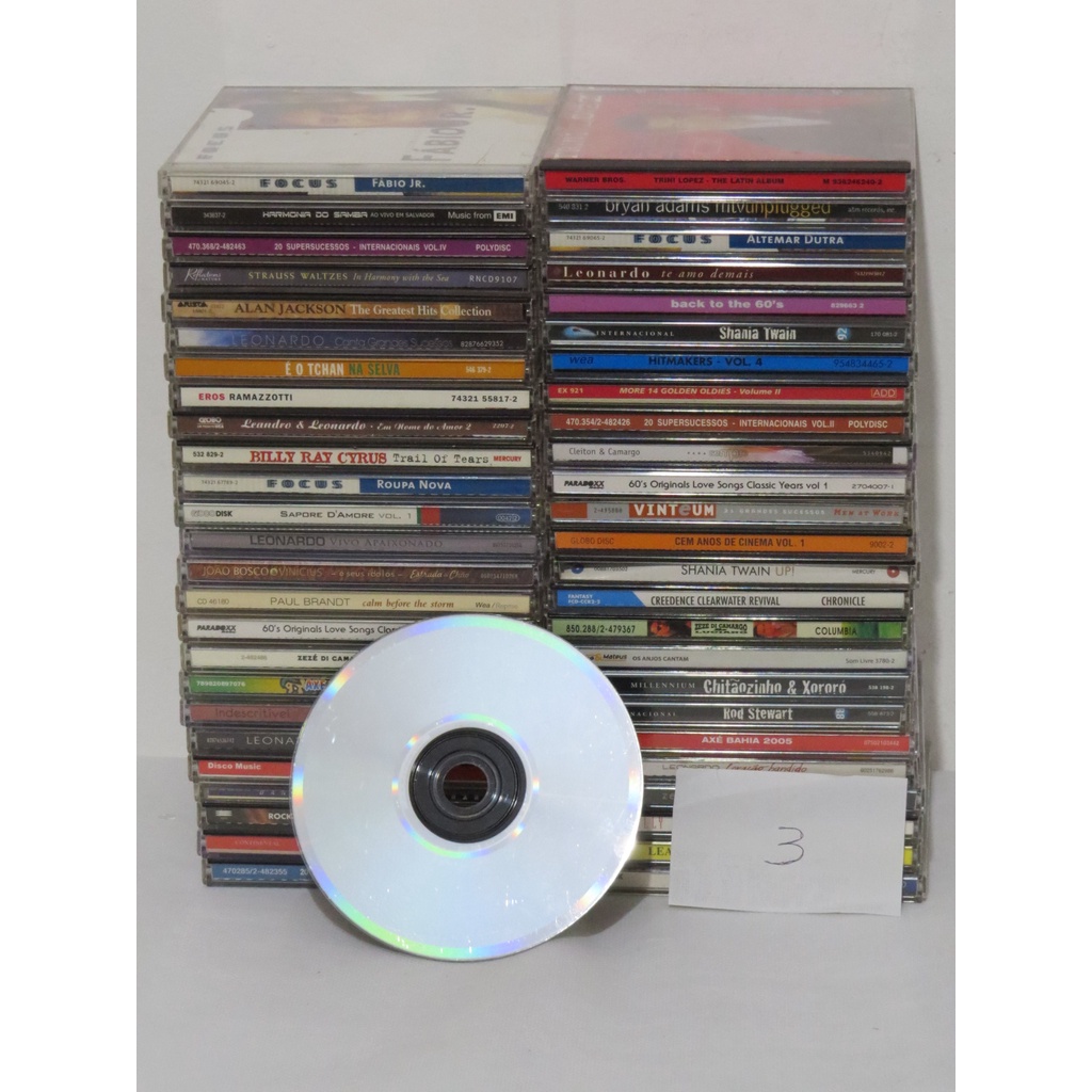 Cd's Variados Originais À Escolha - Vários Títulos | Shopee Brasil