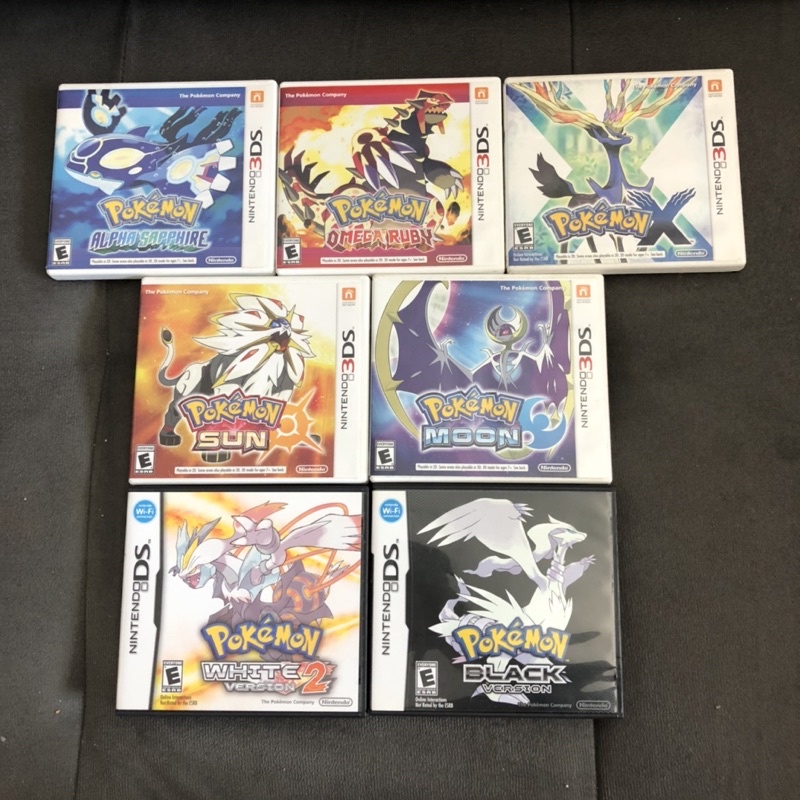 Jogos Nintendo 3DS DS Pokemon X/Y/Omega Ruby/Alpha Sapphire/Sun/Moon ...