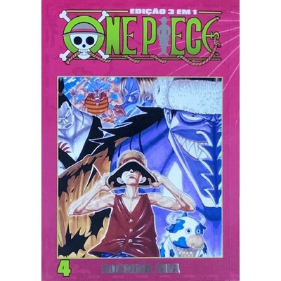 One Piece 3 em 1 - Volume 4 [Panini] - Novo e Lacrado | Shopee Brasil