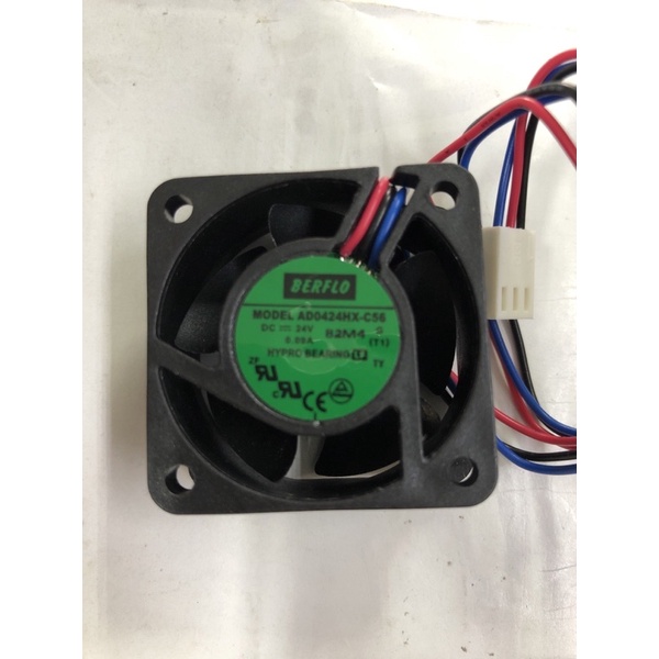 micro ventilador Ad0424hx-c56 bucha humor 24v 40x40x20m | Shopee Brasil