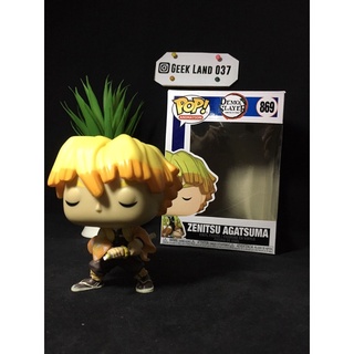 Funko Pop! Animation: Demon Slayer - Zenitsu Agatsuma 869 | Shopee Brasil