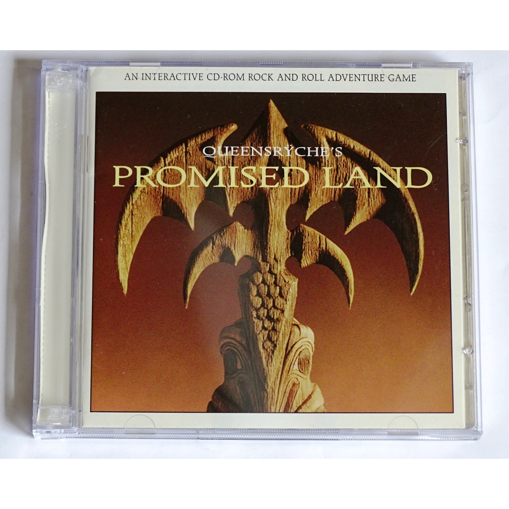 Cd Duplo Queensryche - Promised Land CD Rom Game + Big Log Documentário ...