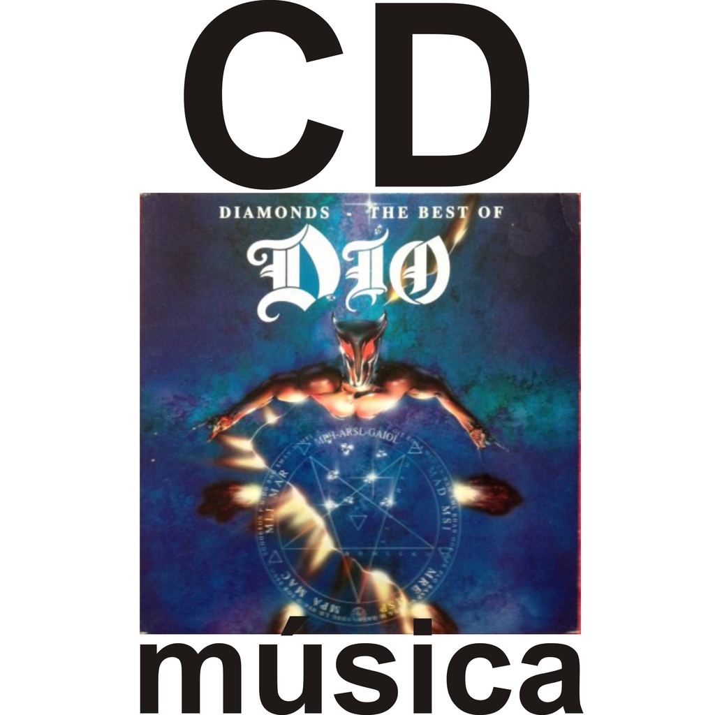 Dio - Cd Diamonds - The Best Of Importado 1992 Heavy Metal Rock Mùsica ...