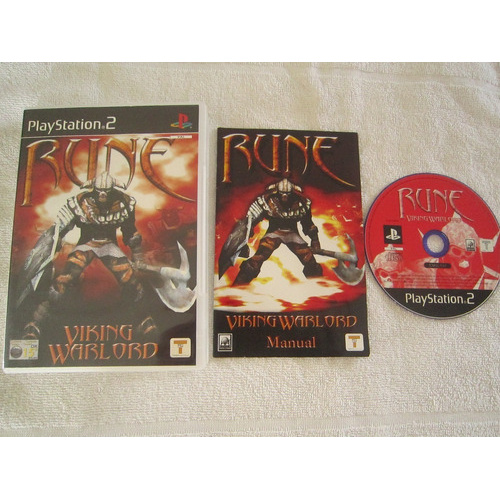 Playstation 2 Rs2 Rune Viking Warlord ((( Jogo Original ))) | Shopee Brasil