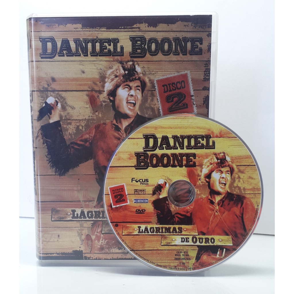 DVD Daniel Boone | Shopee Brasil