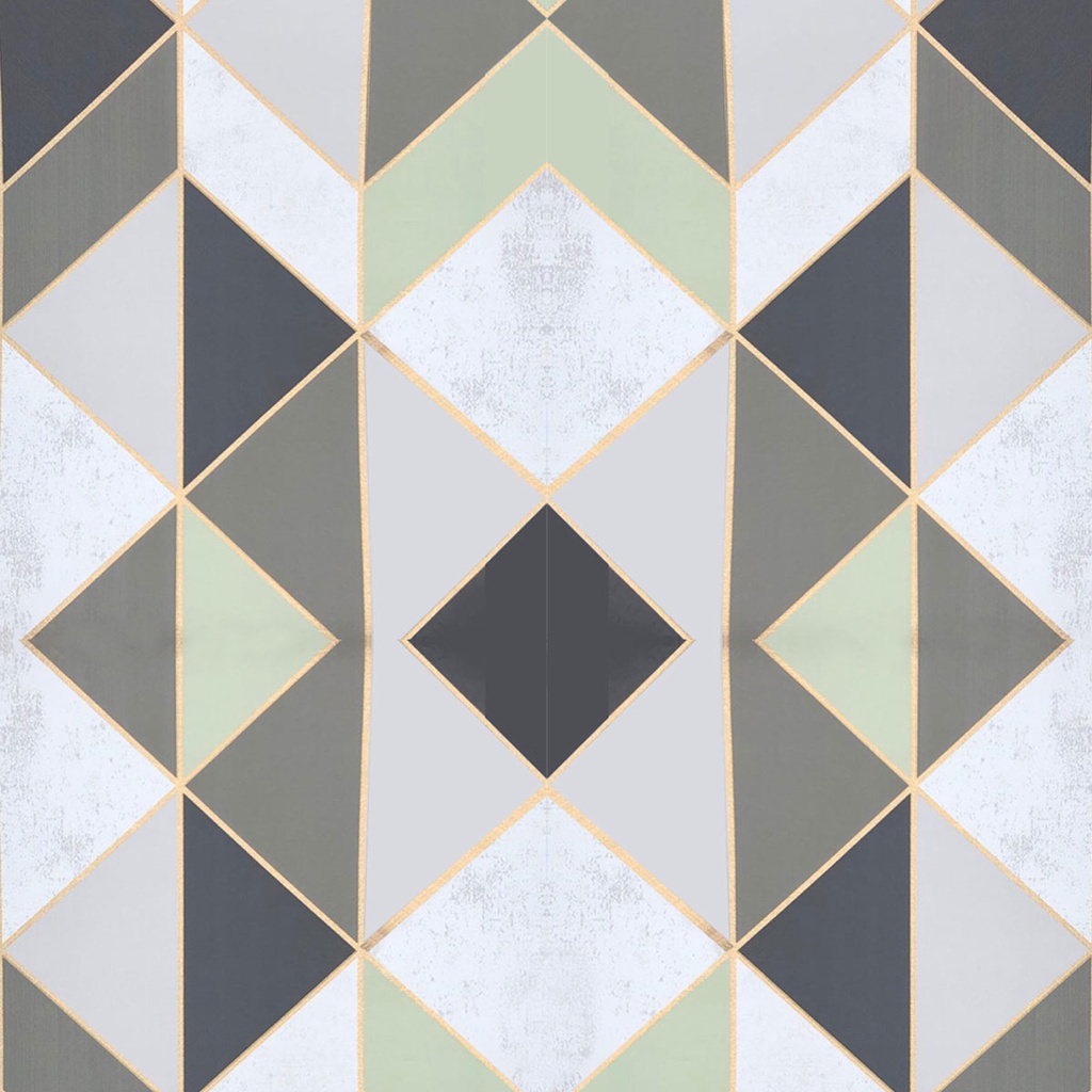 Papel De Parede 5 Metros X 45cm Adesivo Autocolante Geometrico Zara