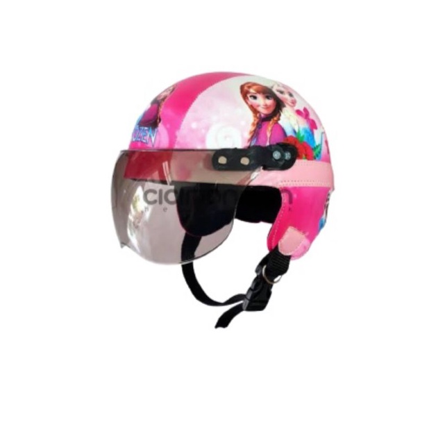 Capacete Infantil Criança Personagem Retrô frozen | Shopee Brasil