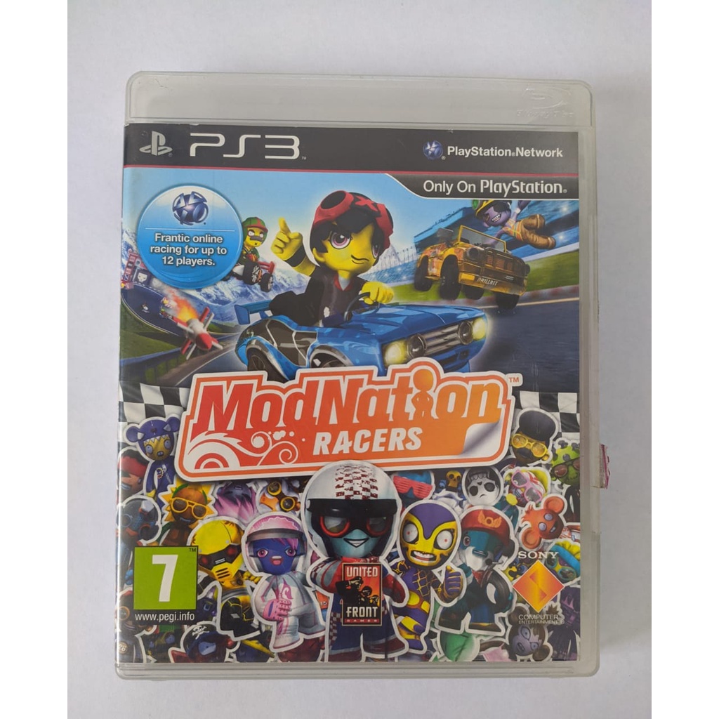 ModNation Racers PS3 Original Mídia Física - Pronta Entrega | Shopee Brasil