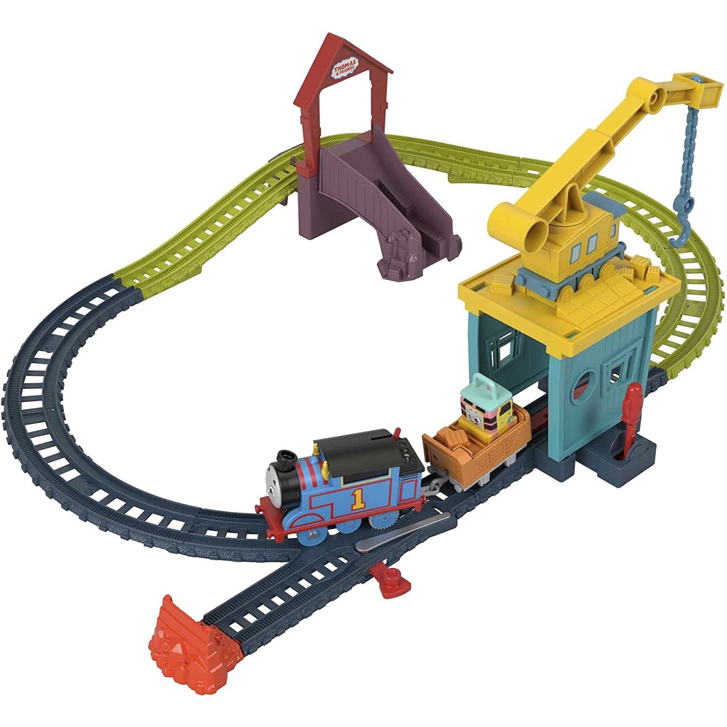 Thomas And Friends Carly & Sandy Playset Motorized Mattel | Shopee Brasil