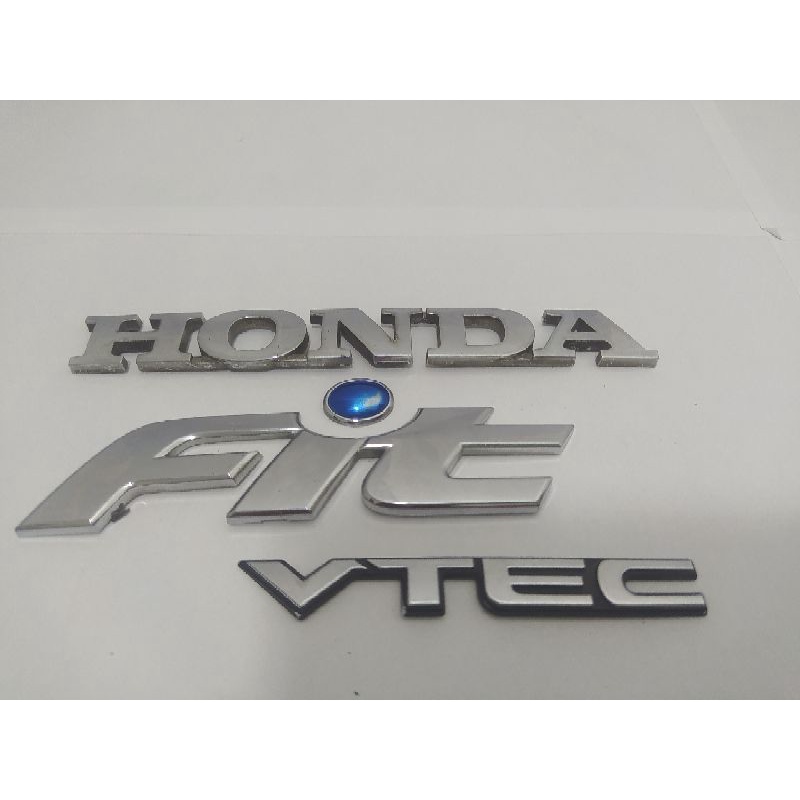 emblema letreiro originais Honda FIT | Shopee Brasil