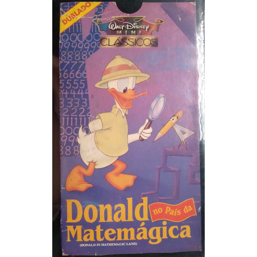 VHS Donald no país da matemática | Shopee Brasil