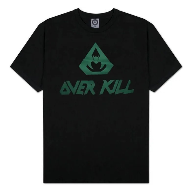 Camiseta Overkill - Logo Masculina | Shopee Brasil