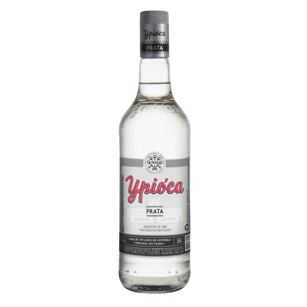Cachaça Ypióca Prata Sem Palha 965ml | Shopee Brasil