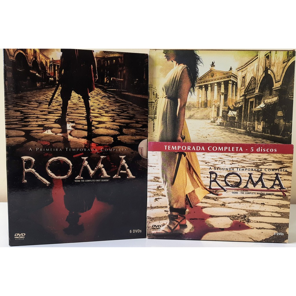DVD Roma 2ª temporada, edição especial com caixa de madeira + 1ª ...