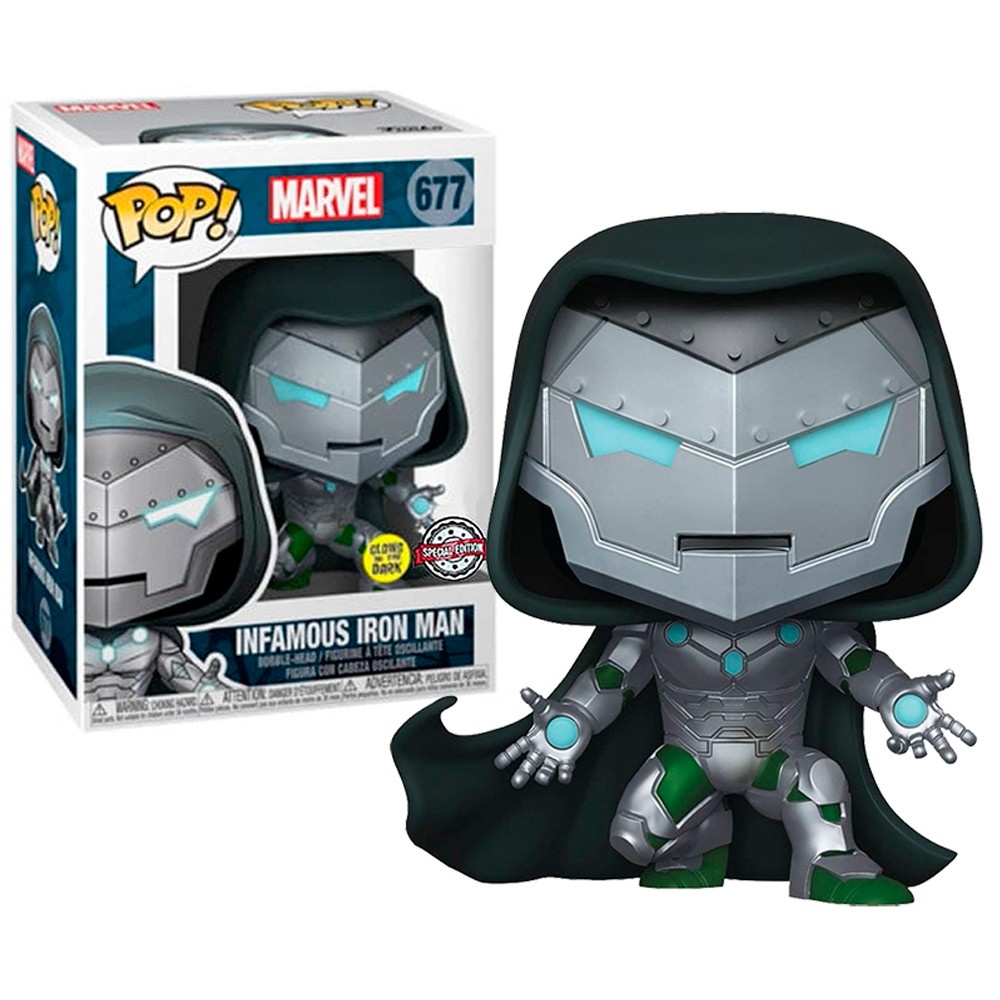 Funko Pop! Marvel - Infamous Iron Man 677 | Shopee Brasil