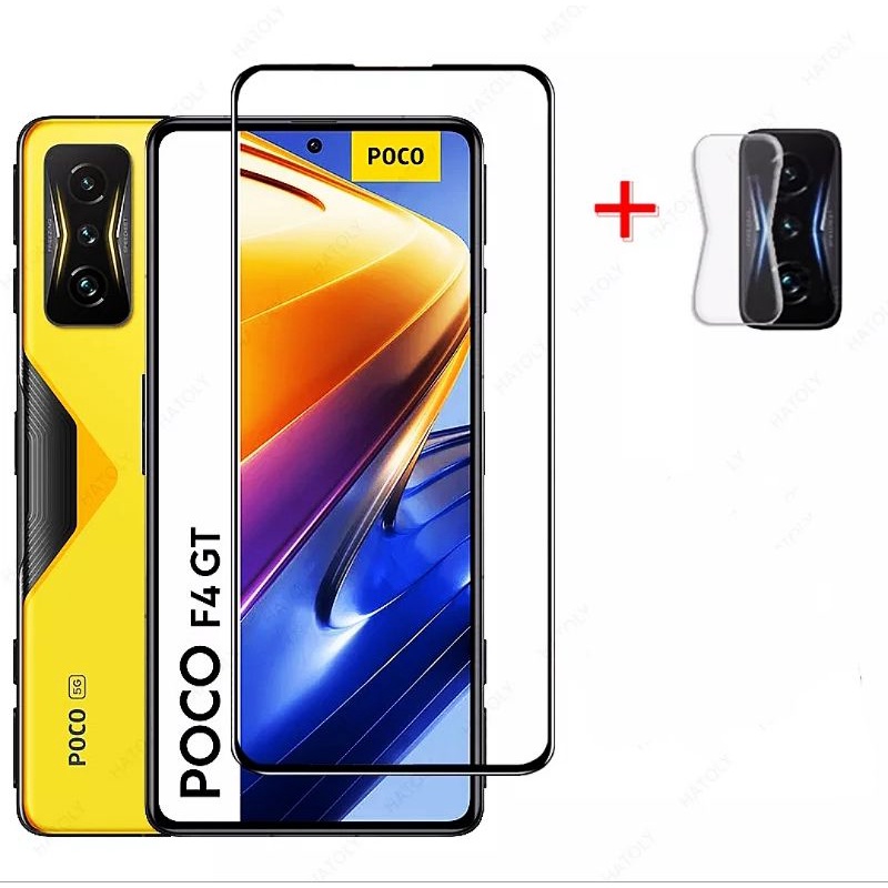 kit Película de vidro 3D Xiaomi poco X7/x7 pro/F6/F6 pro/x3 Gt/f4 gt/M4 ...