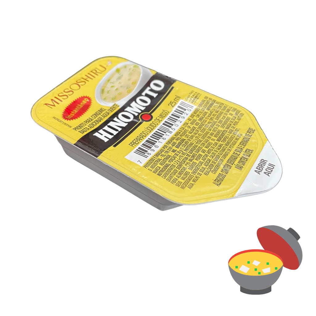 Missoshiru Instantâneo Pronto Hinomoto 25ml | Shopee Brasil