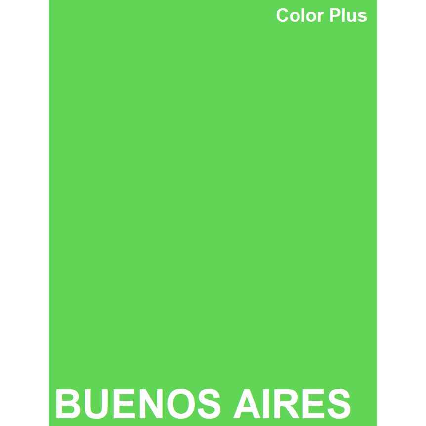 Papel Color Plus Buenos Aires A4 - 180g 25 Folhas (Verde) | Shopee Brasil