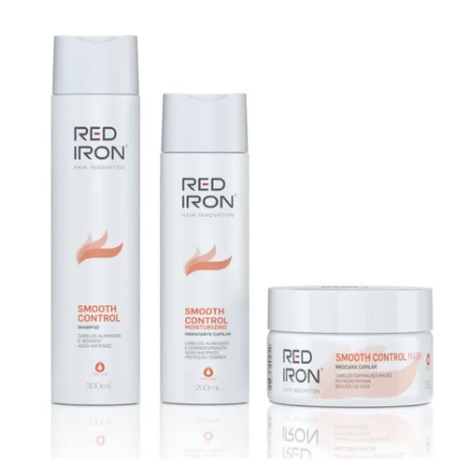 Red Iron Profissional Smooth Control(03 Produtos) | Shopee Brasil