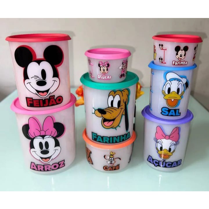 Tupperware Instantânea Mágica Disney Lançamento | Shopee Brasil