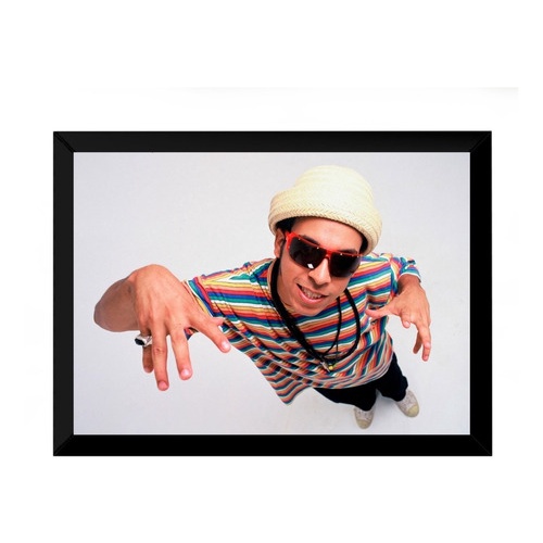 Quadro Decorativo Chico Science Foto Poster Moldurado | Shopee Brasil