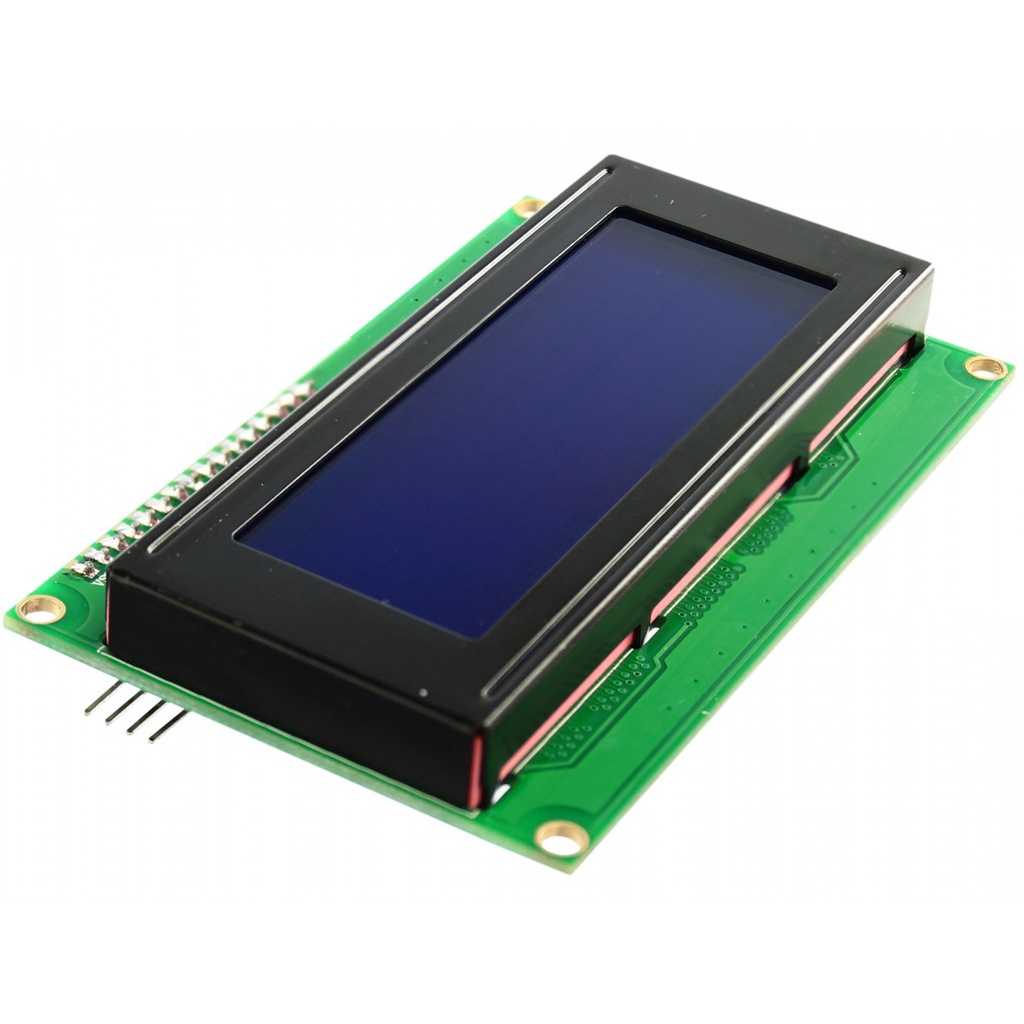 Display Lcd 20X4 - Backlight Azul - I2C Soldado | Shopee Brasil